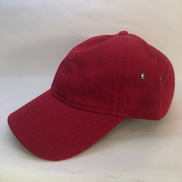 Accessories | Red Ball Cap | Poshmark